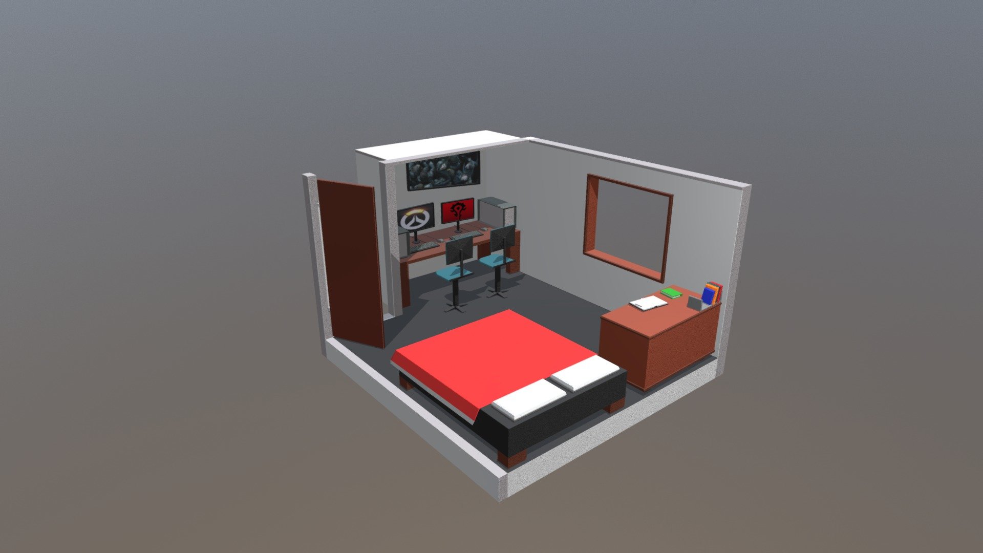 Quarto 1.4 - Download Free 3D model by Thiago (@thiago.farias) [38461c6 ...