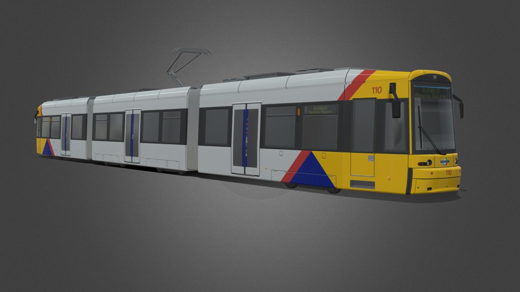 Trams - A 3D model collection by Nostrix - Sketchfab