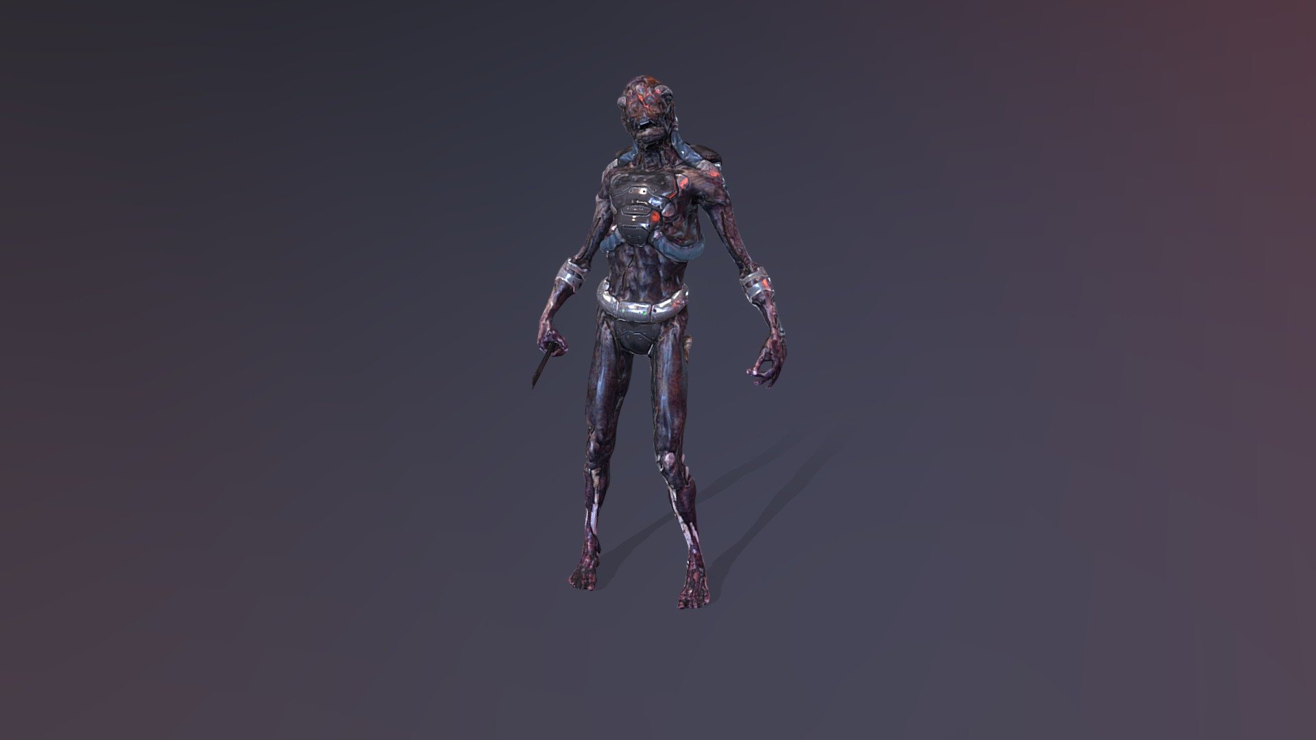 Cyberzombie - 3D model by polygonmaker [3847dbe] - Sketchfab