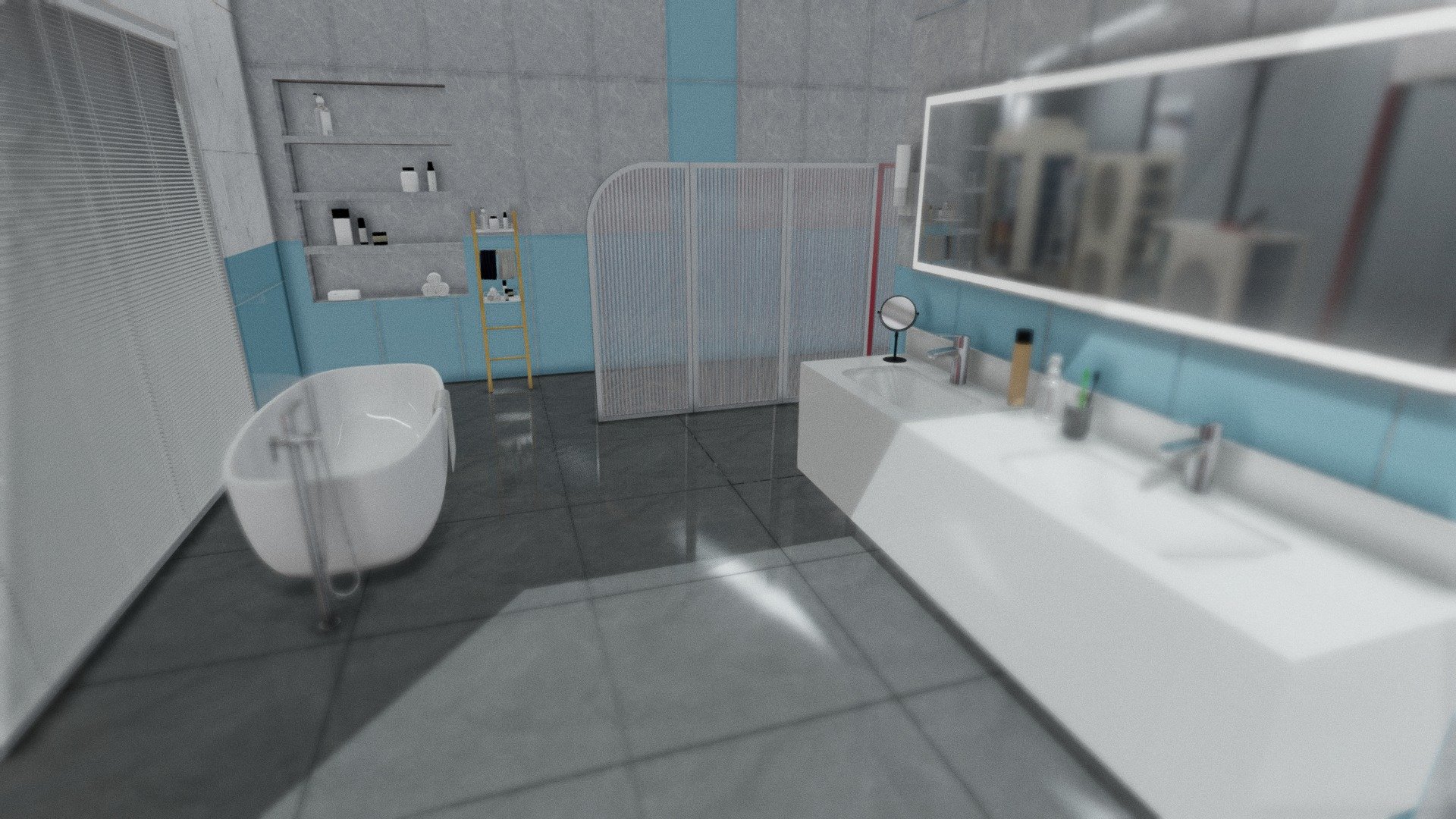 bathroom - Buy Royalty Free 3D model by okotaru (@loaferspore) [3848e25] - Sketchfab Store