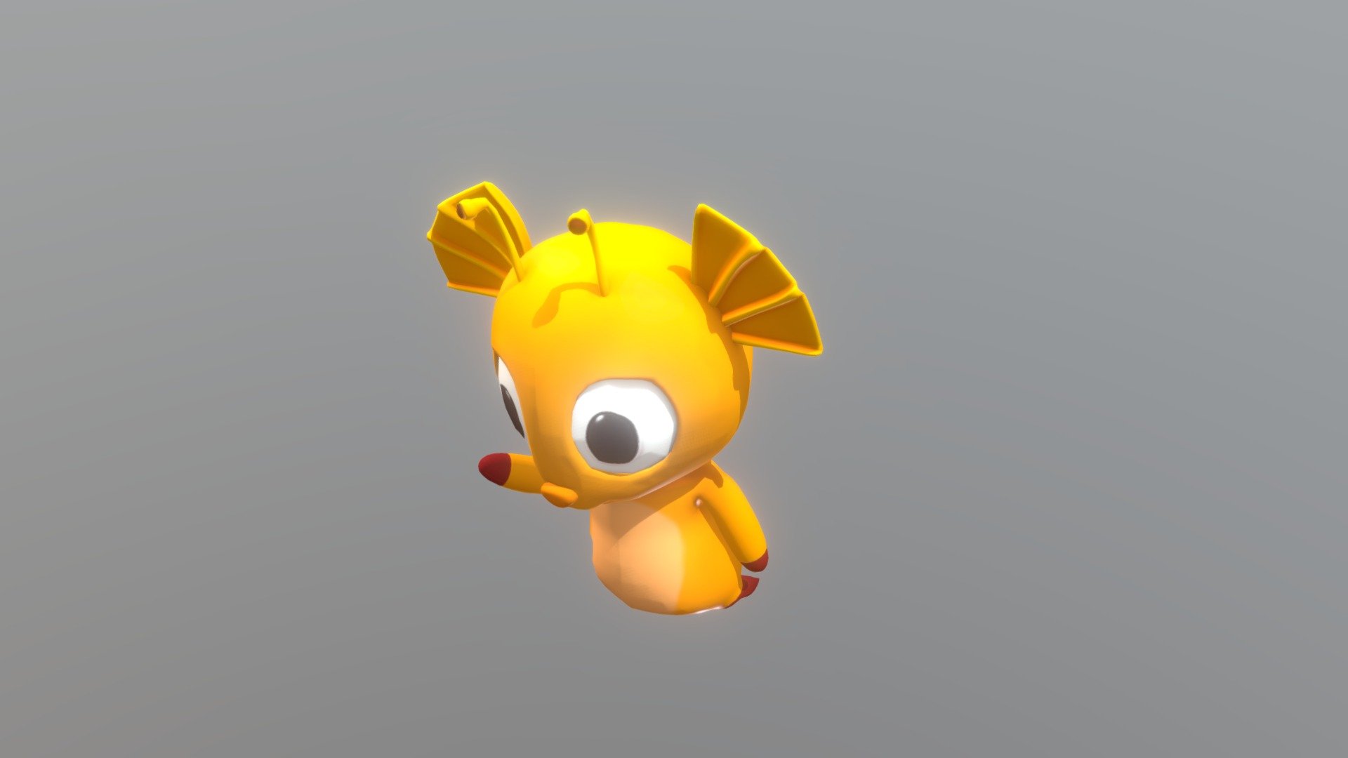 Niki Chibi 3d character - 3D model by Uday_Kiran [38492a7] - Sketchfab