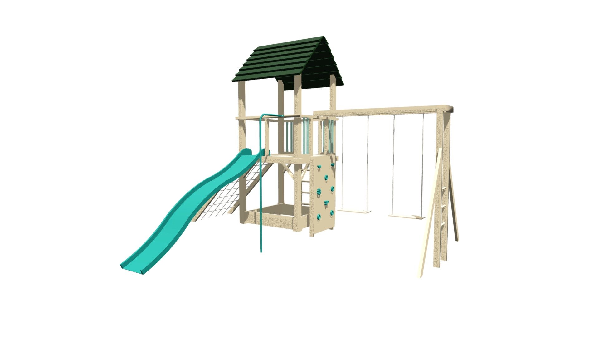 Treetops Tower - 3D model by playways [3849684] - Sketchfab