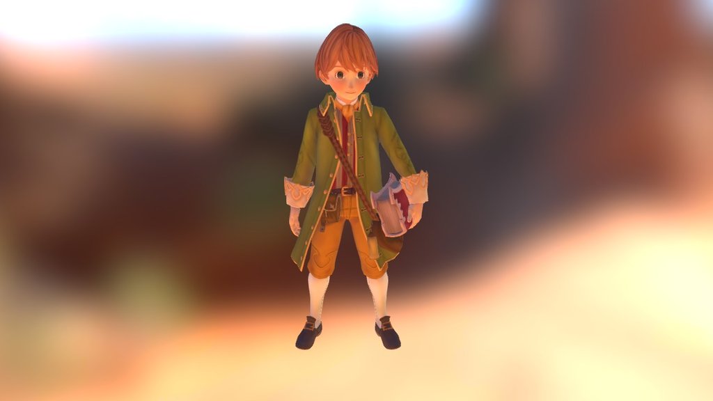 Magic Boy - 3D model by linxiong [38496b2] - Sketchfab