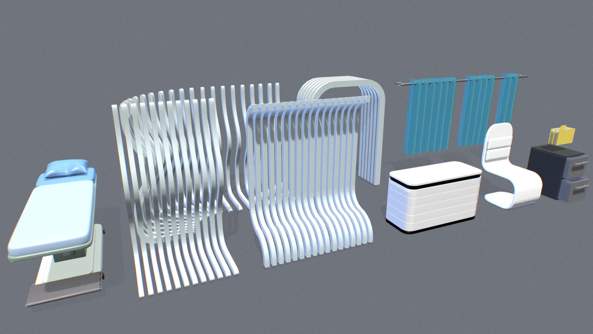 Medical pack 1 - Buy Royalty Free 3D model by Clément Fromentin ...