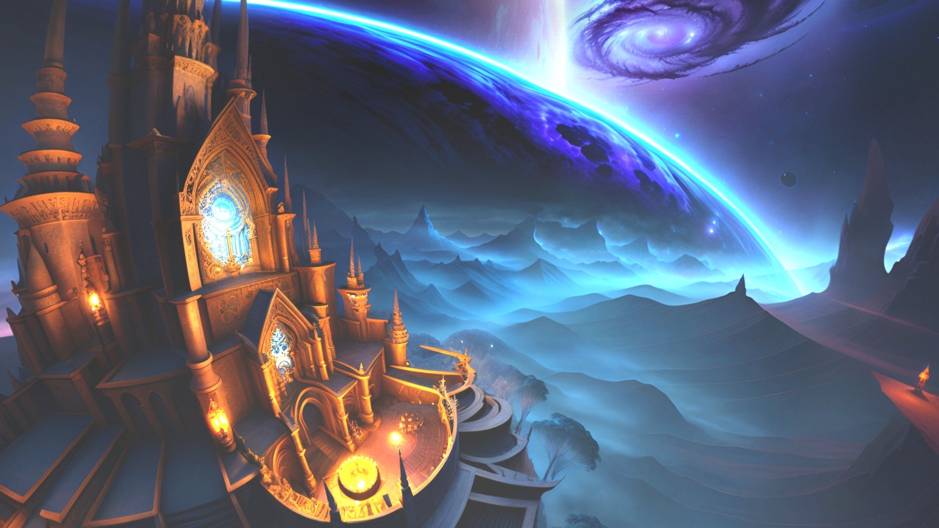 Free HDRi Background Fantasy space - 3D model by bakmosta3 [3849f57 ...