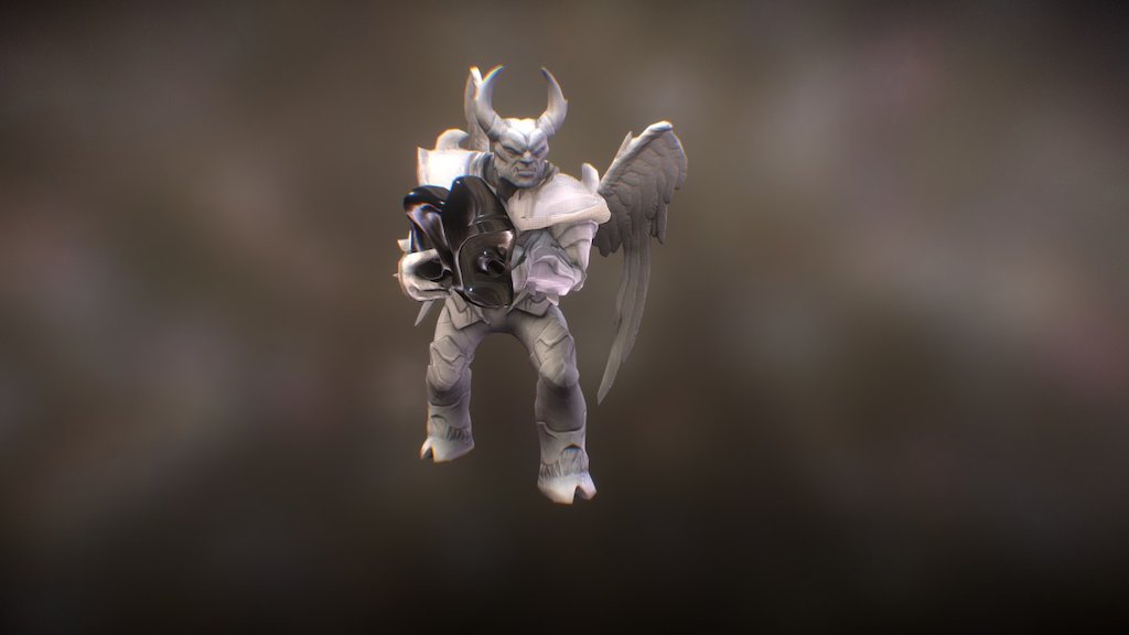 Demon Leader - 3D model by Raphael Vinicius (@raphaelvinicius) [384a183 ...