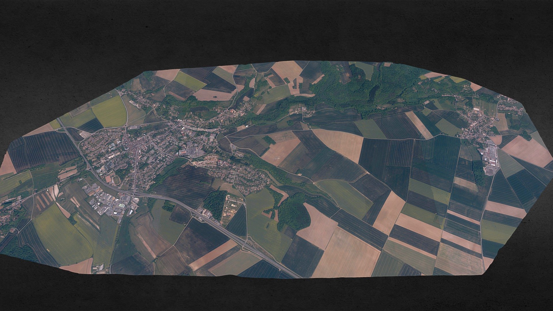 Magny-en-Vexin - 3D model by GEOPS U-Paris-Saclay (@gouravour) [384a50e ...