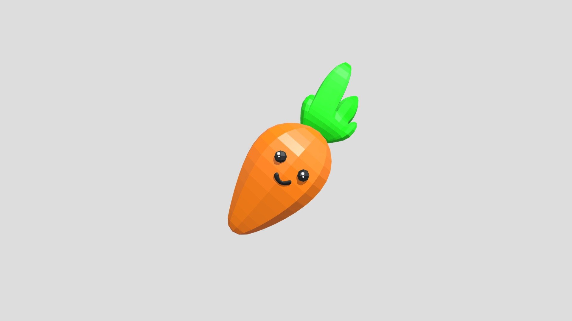 Carrot - 3D model by MsAdlinna [384a580] - Sketchfab