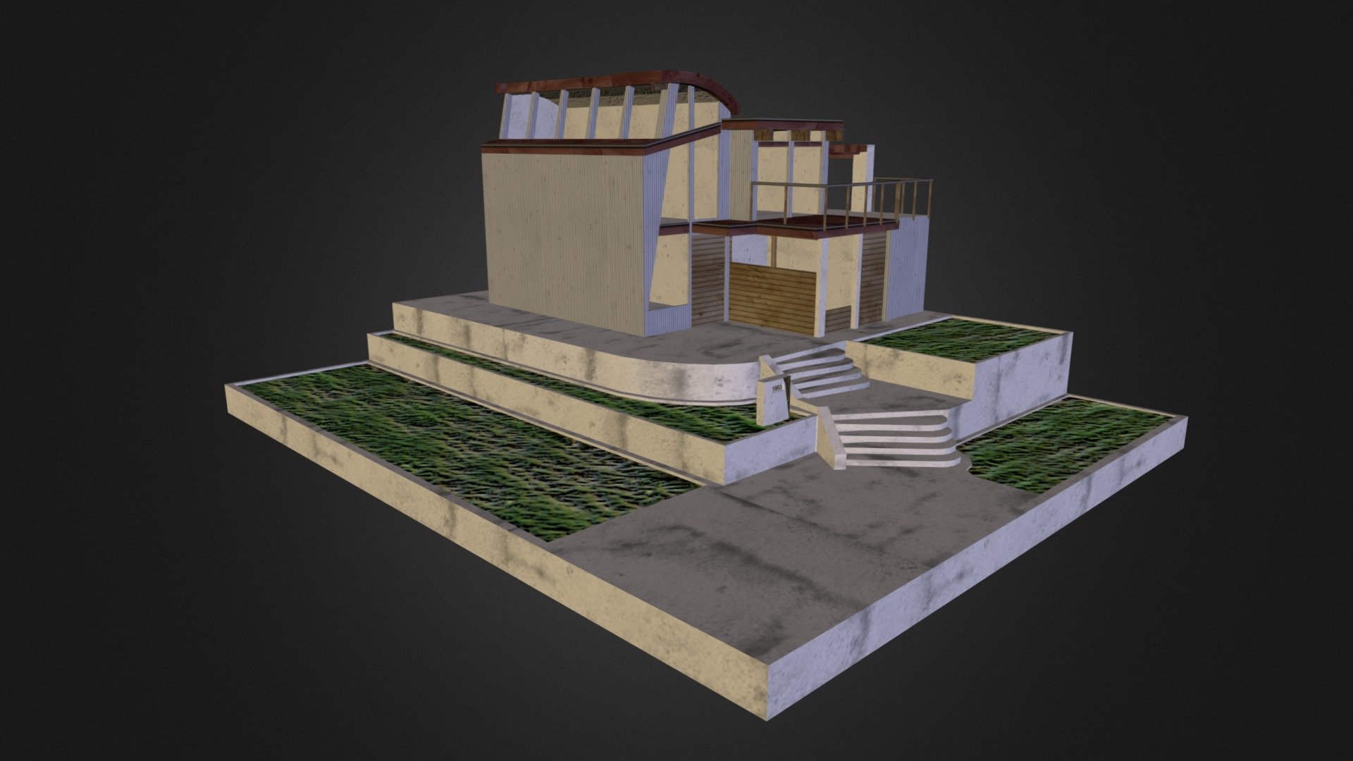 Building Test - 3D model by m3mihaiv [384c4ac] - Sketchfab