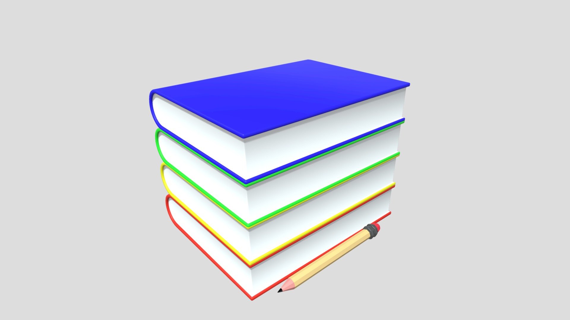 Book - Download Free 3D model by Akinremi [384c700] - Sketchfab