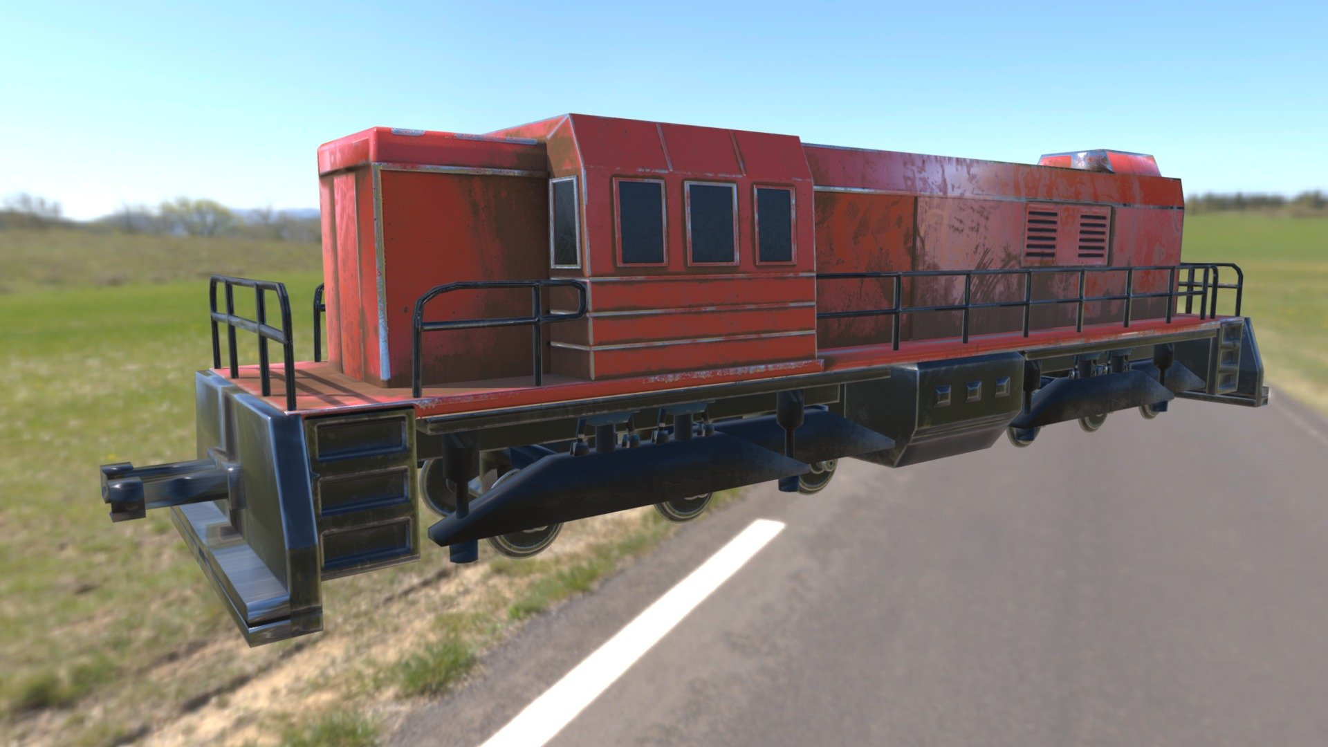 TransArctic Train (WIP) - 3D model by simonjames247 [384d60b] - Sketchfab