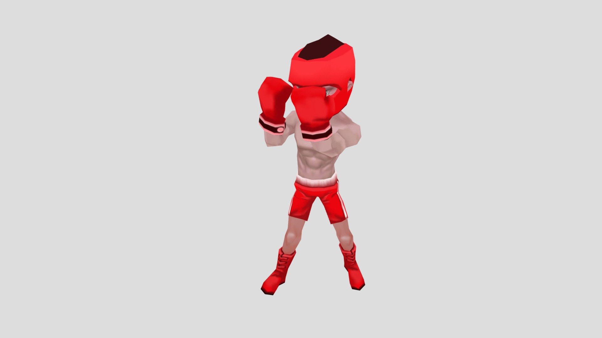 Olympics Boxing Character and Animation - 3D model by Erwin Pramana ...