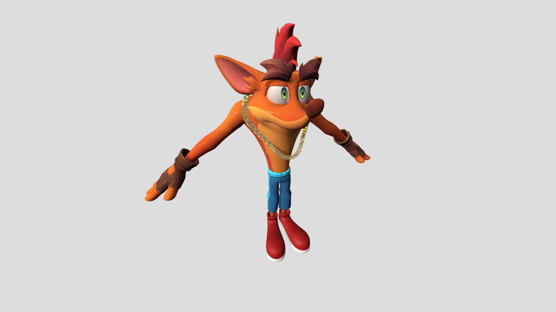 CRASH BANDICOOT - Download Free 3D model by OWAIS (@owaishamid ...