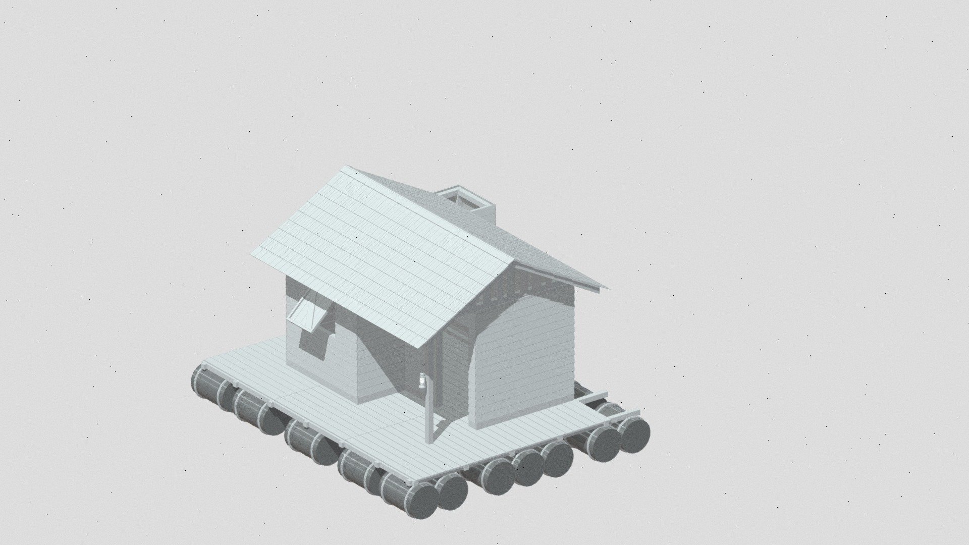 floating-house - 3D model by maikelesilagan [3851ad7] - Sketchfab
