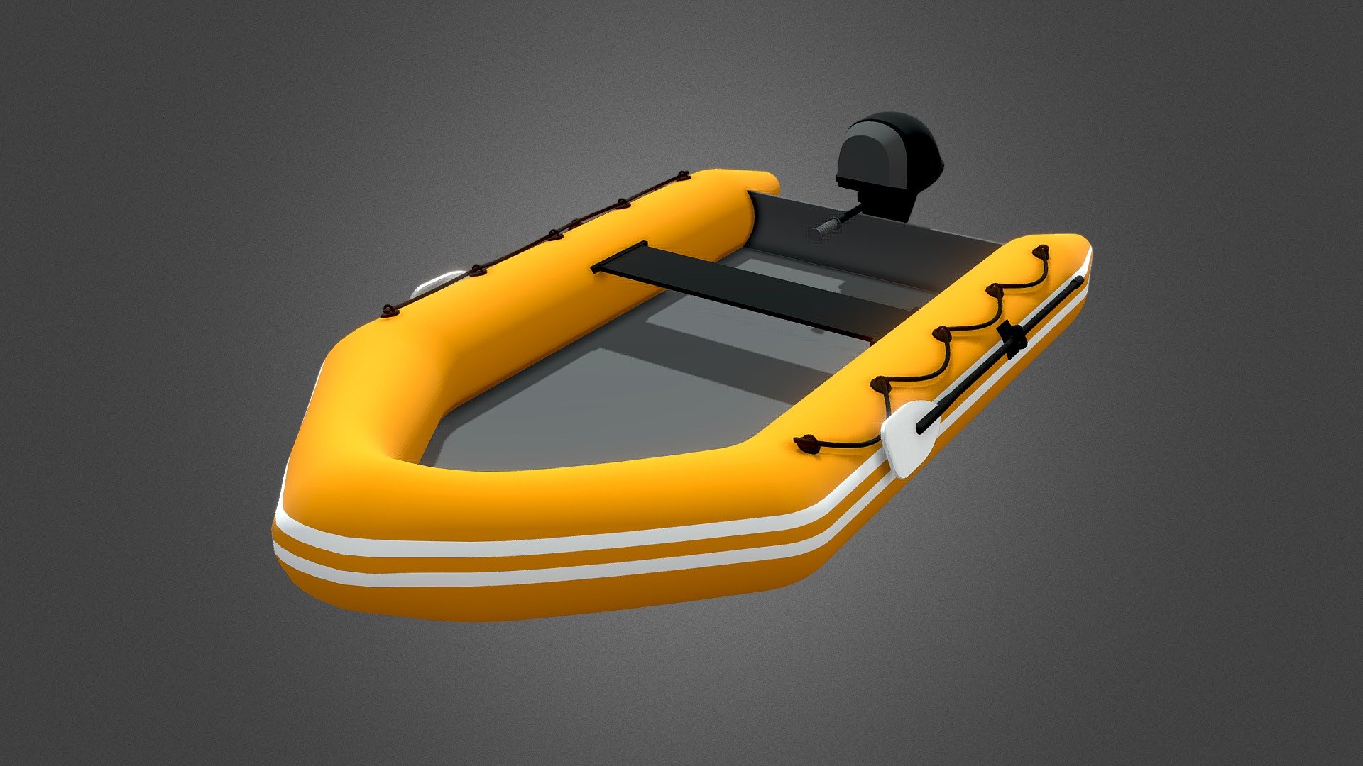 Pontoon - Download Free 3D model by New Light (@darthmiles24) [3852b85 ...