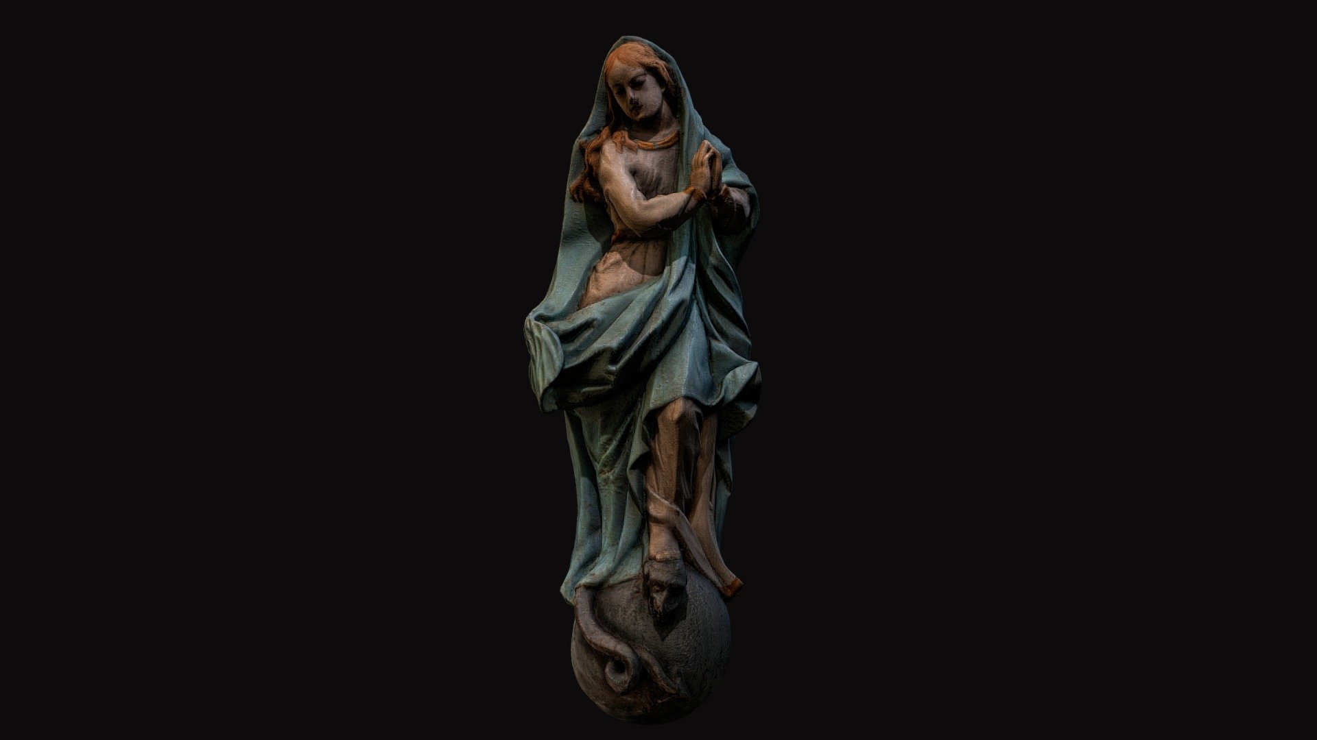 VIRGIN MARY - 3D model by interaction [3853677] - Sketchfab