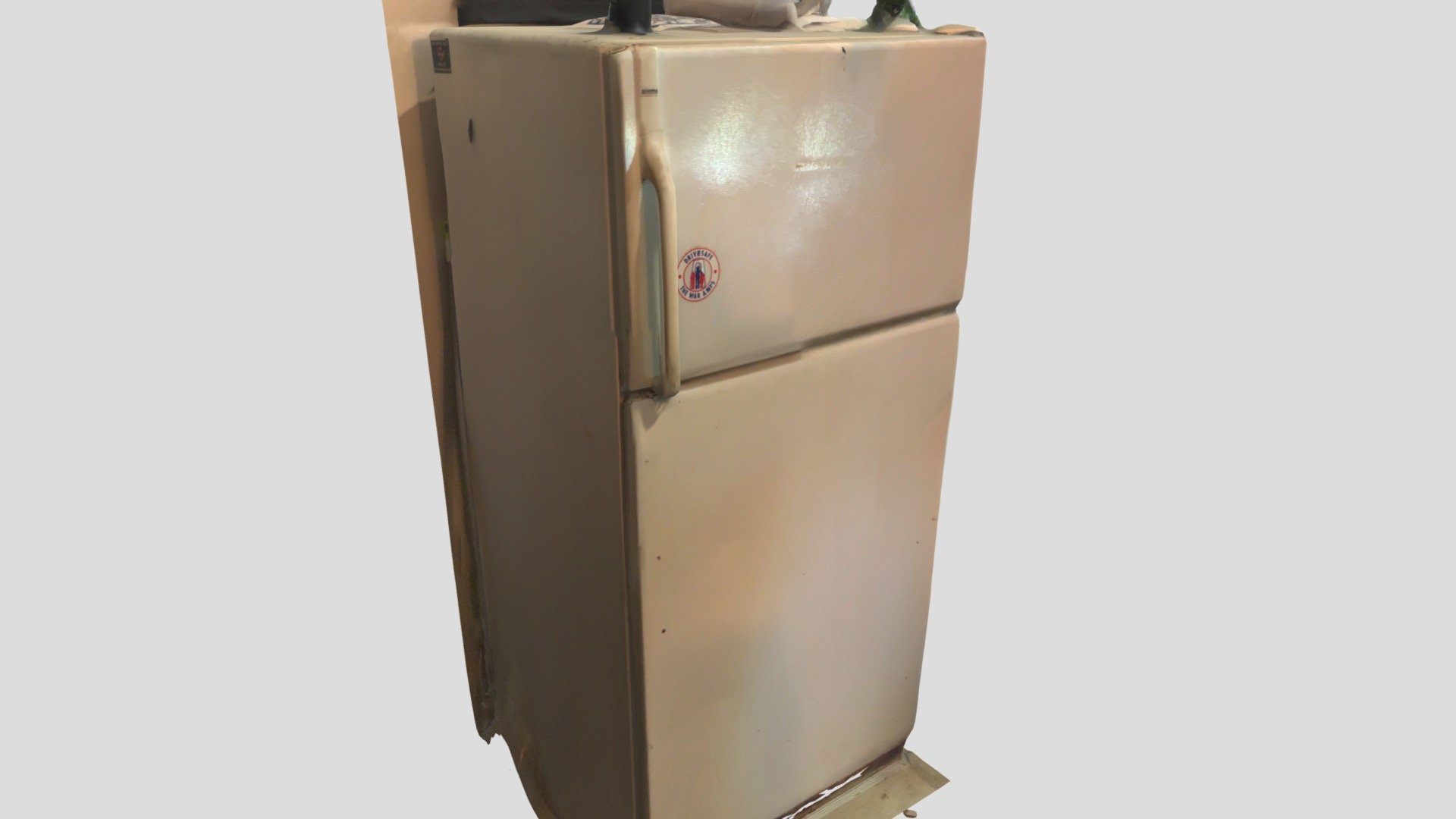 3D Scan of a Fridge - Download Free 3D model by Christian Day ...