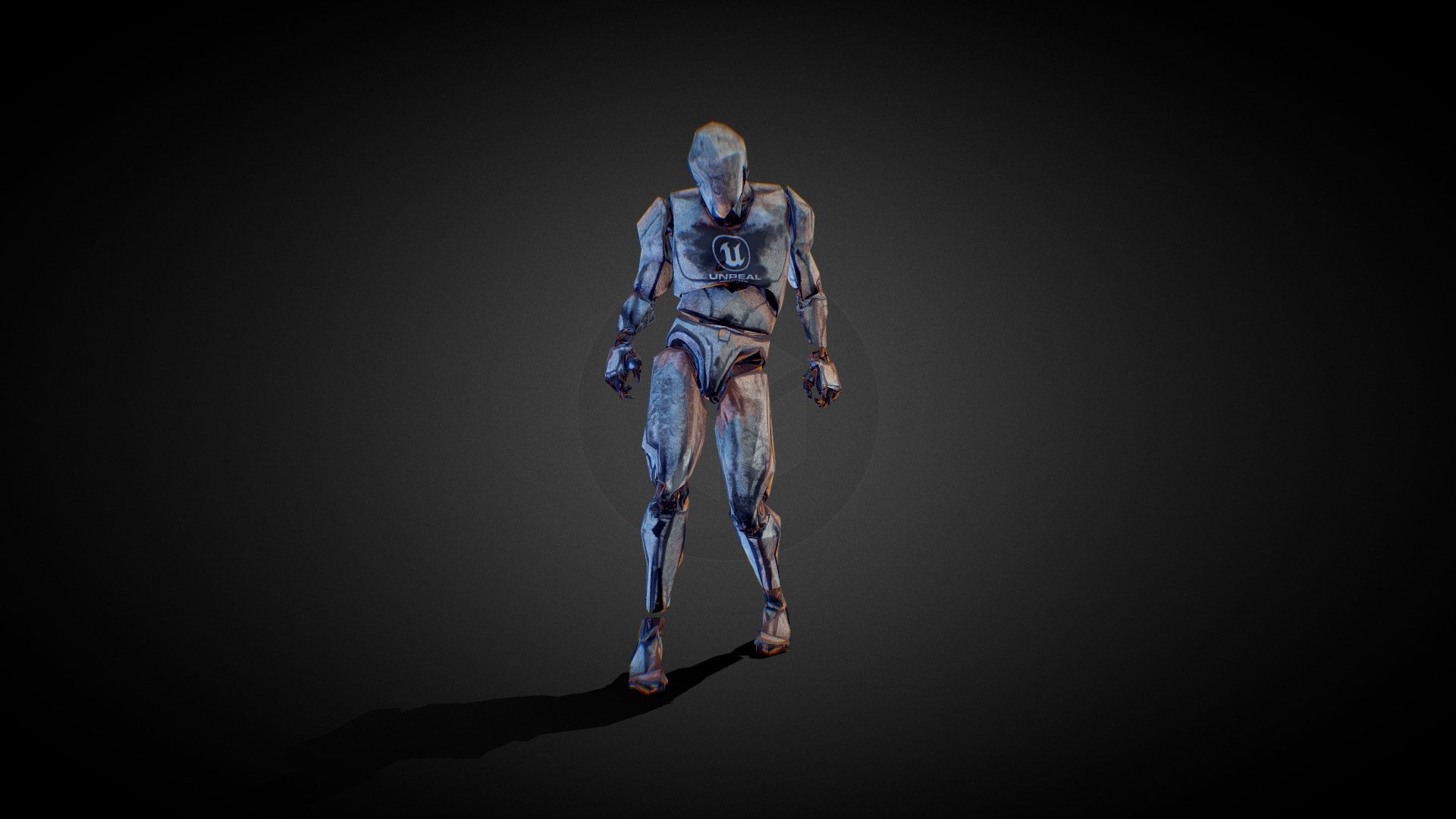 Ready to fight - 3D model by Unreal-Motions [3856885] - Sketchfab