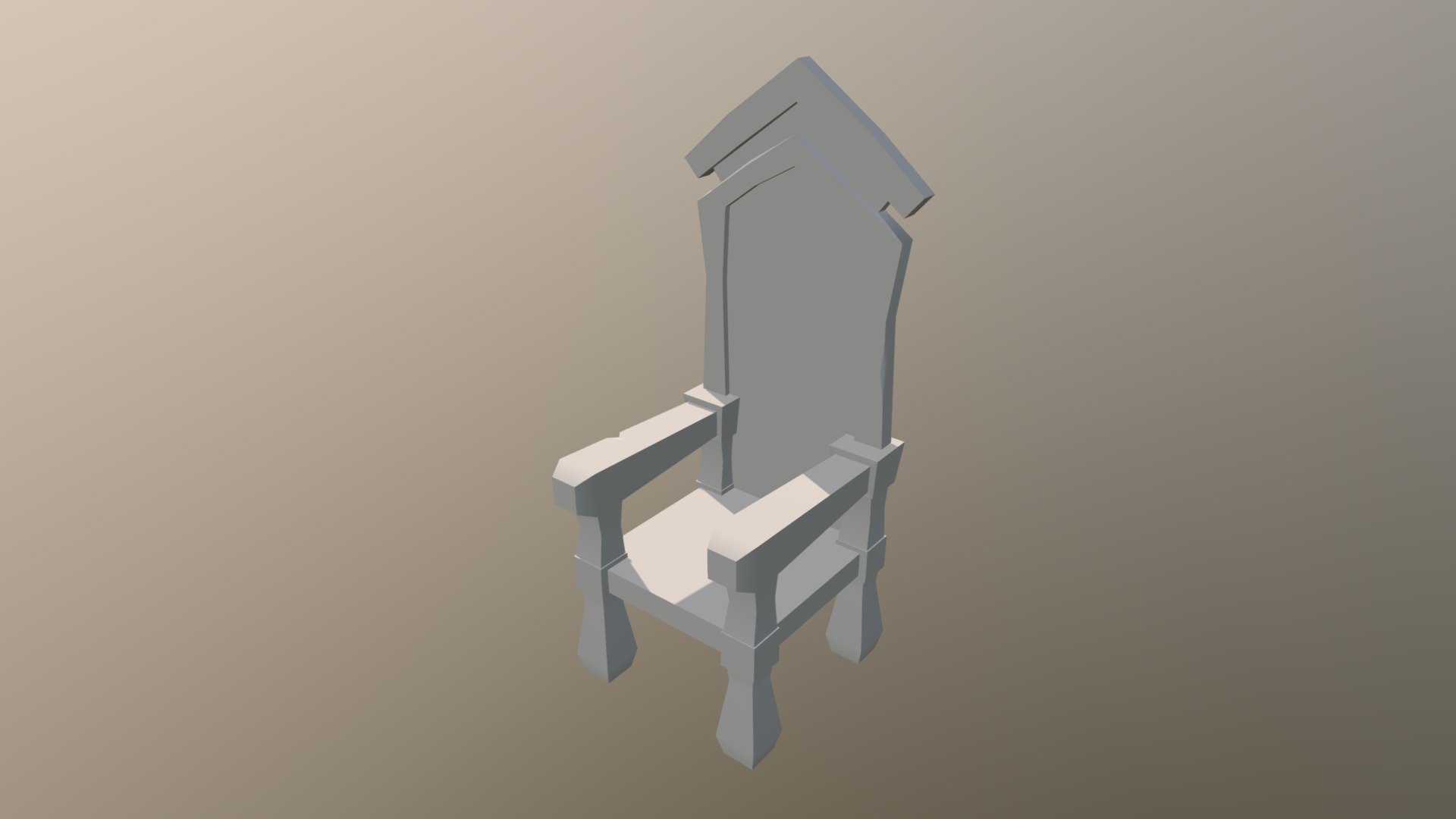 Basic chair v2 - 3D model by Zachariah Khoshekh (@zkhoshekh) [3857323 ...