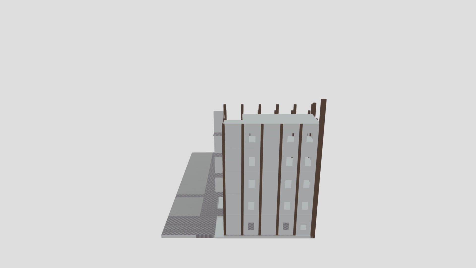 Gedung A - Download Free 3D model by StevenHenry (@stevenhenry688 ...