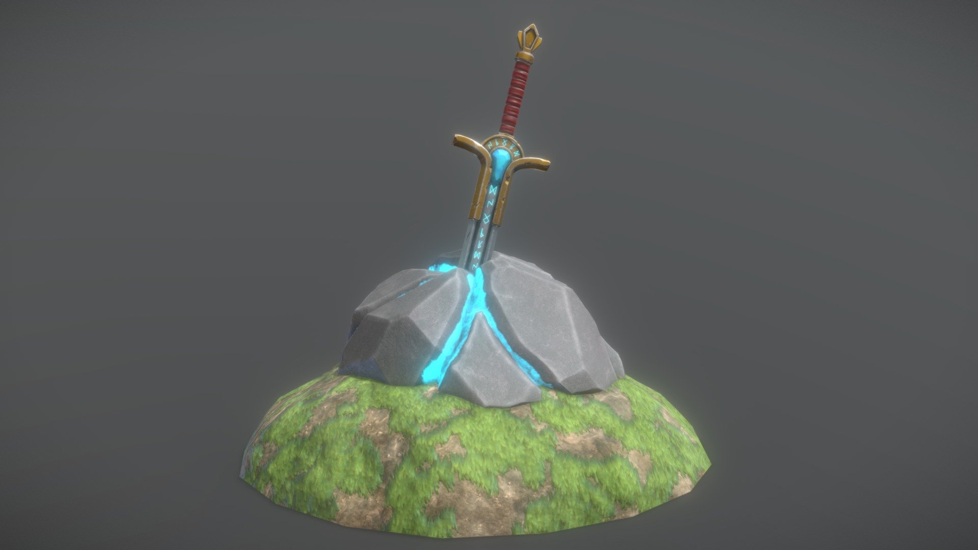 Sword In A Stone - Buy Royalty Free 3D model by captainapoc [385bc03 ...