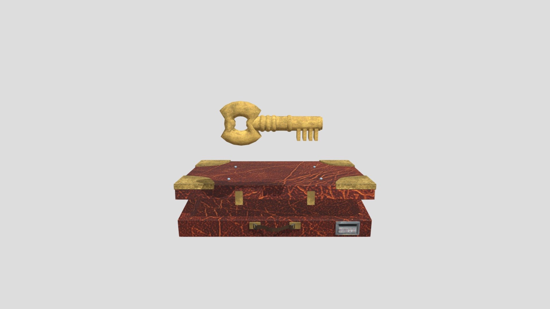 Suitcase Key Animation Drbdog - 3D model by Drbdog [385e1ae] - Sketchfab