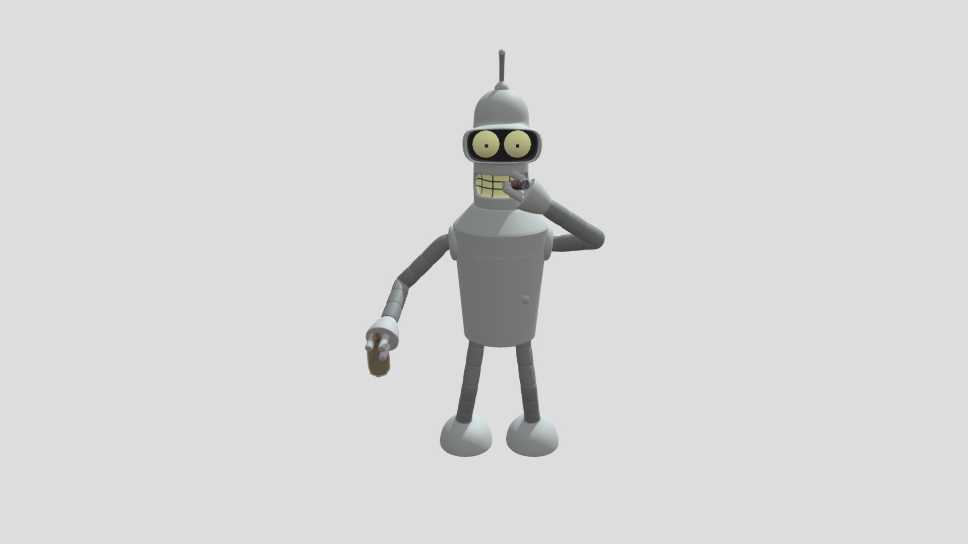 Bender - 3D model by Kevlam [385e2e2] - Sketchfab