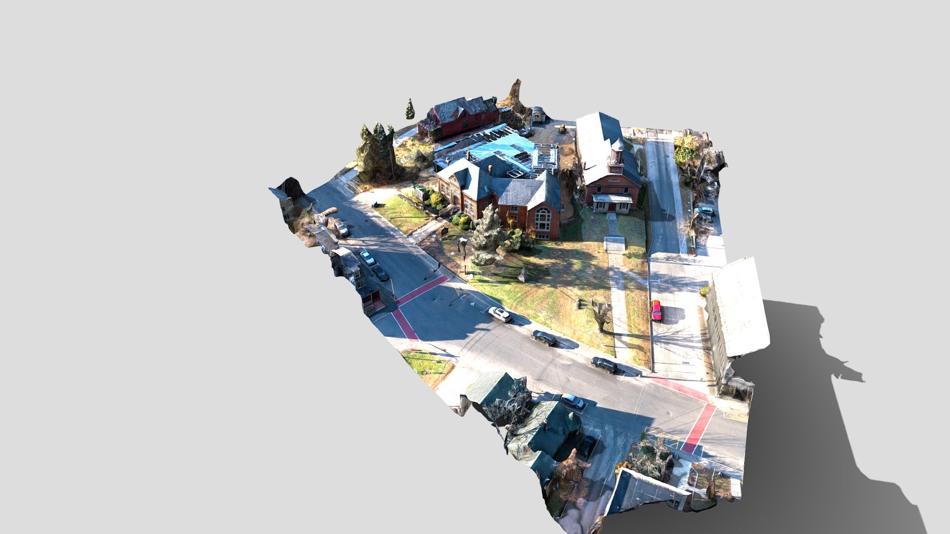 Meredith Public Library update model - Download Free 3D model by Aerial ...