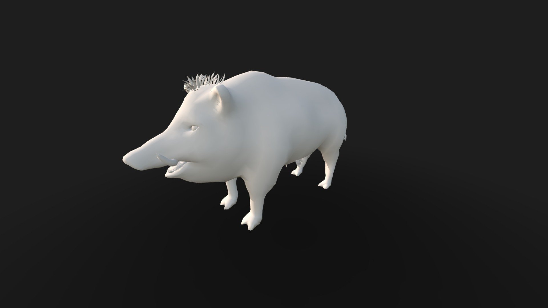 Boar Portfolio Week4 - 3D model by Kam (@danKam) [385fa2a] - Sketchfab