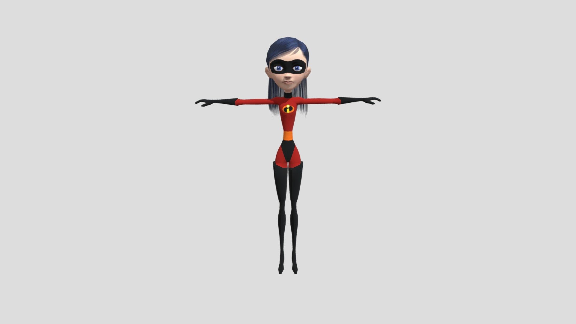 Violet (The Incredibles) - Download Free 3D model by Guilherme Navarro ...