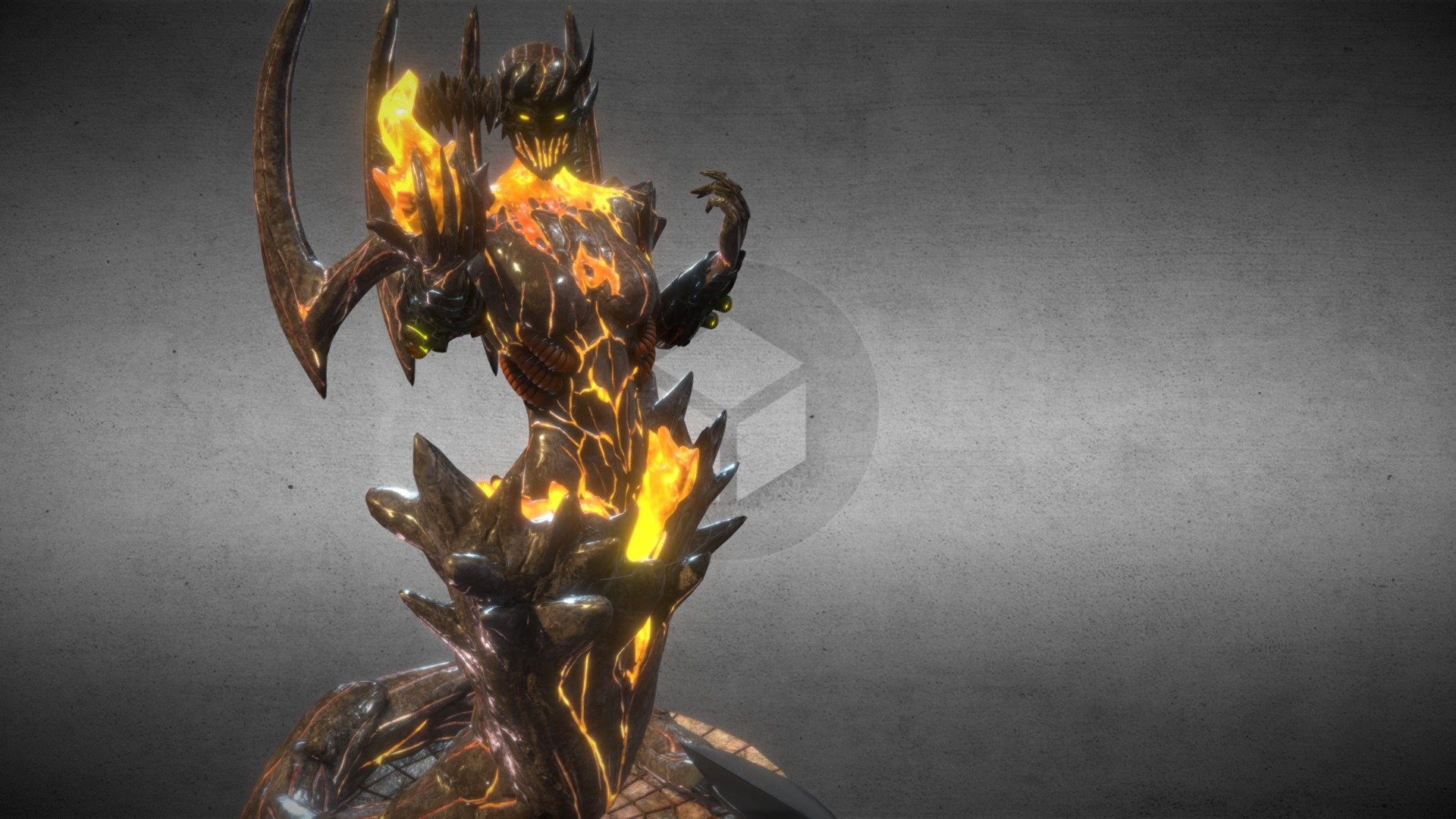 Lamia Colossus - 3D model by Yohiner Moreno (@draxsmyle) [3862e43 ...
