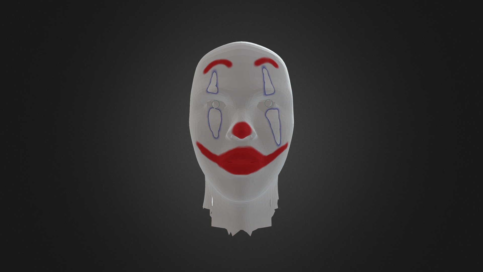 JOKER 2019 Mask (Colored) - 3D model by Javi_DaviYT [3862f85] - Sketchfab