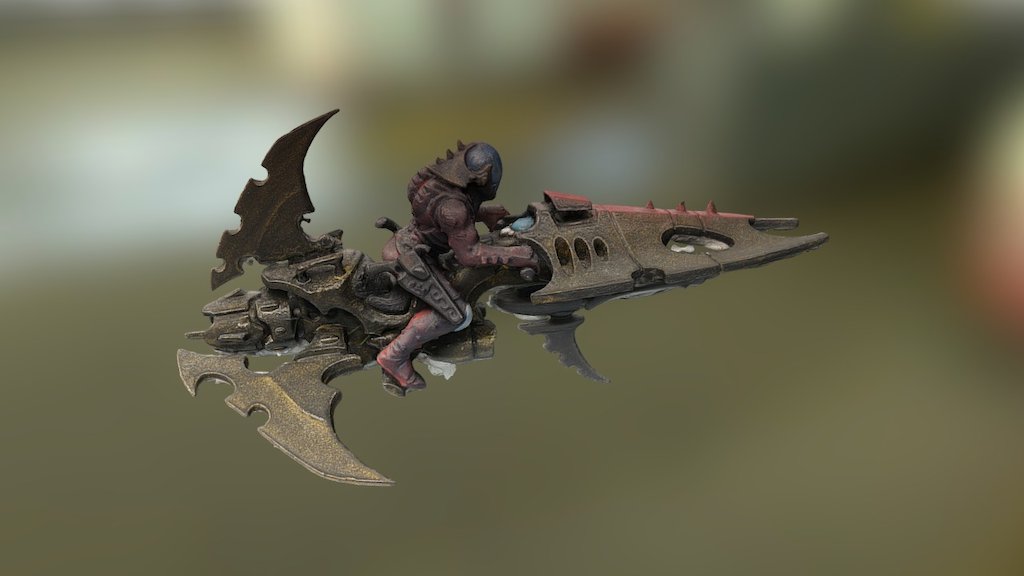 Dark Eldar Reaver - 3D model by Mixed Reality Lab (@MixedRealityLab ...