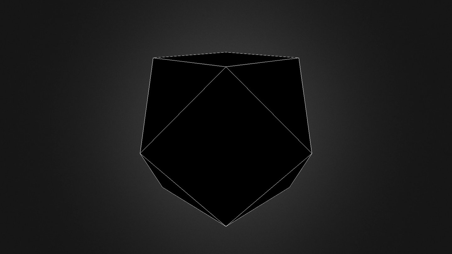 Beveled Cube With Triangular Corner Facets - 3D model by aellis43 ...