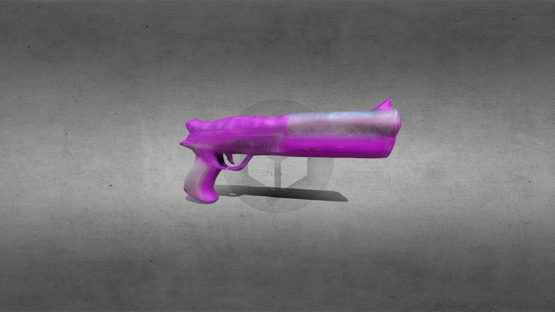neon_light_cyberpunk_gun_0407183521_refine - Download Free 3D model by ...