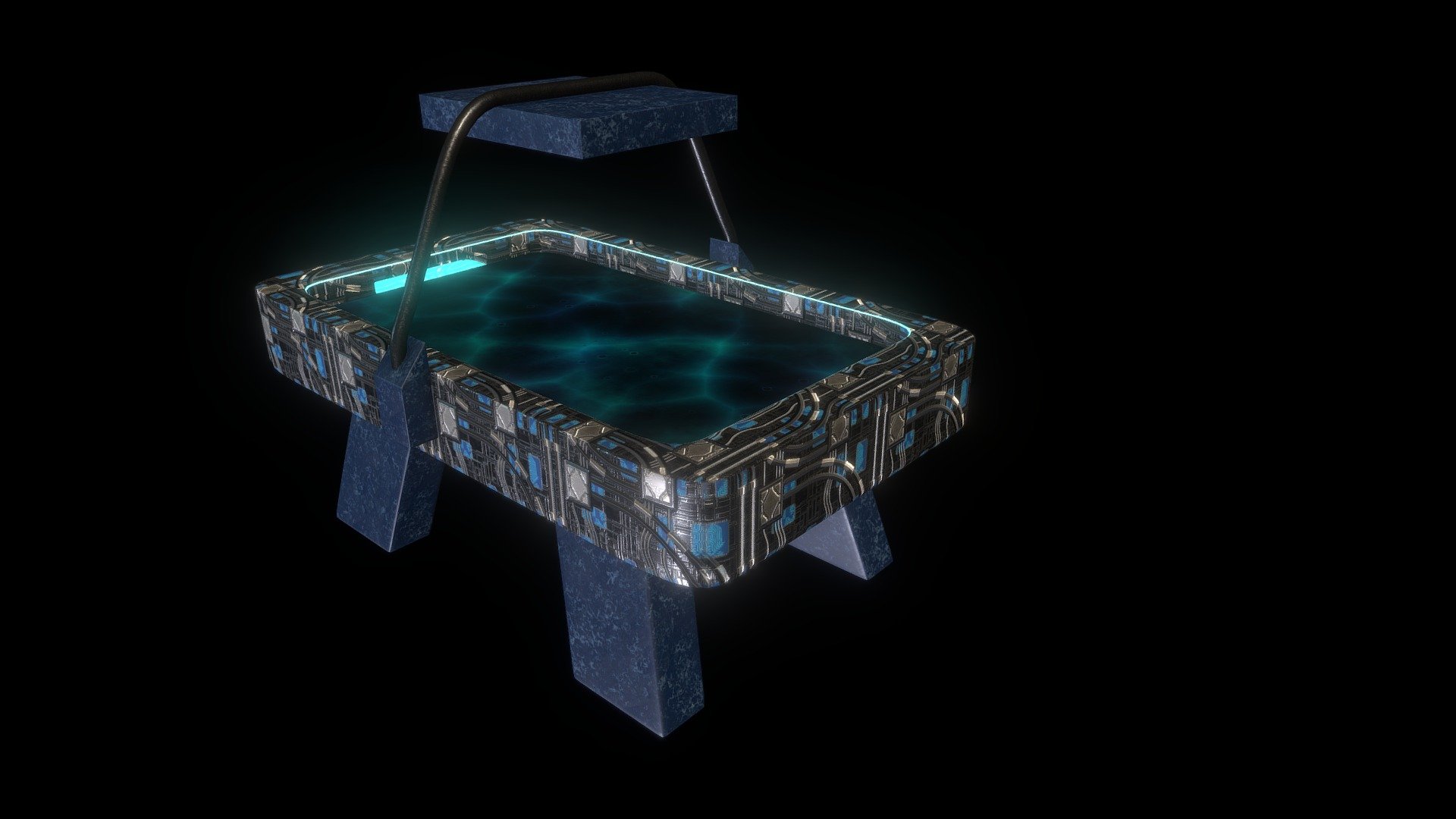 Airhockey table - Download Free 3D model by chaschinkaa [38695be ...