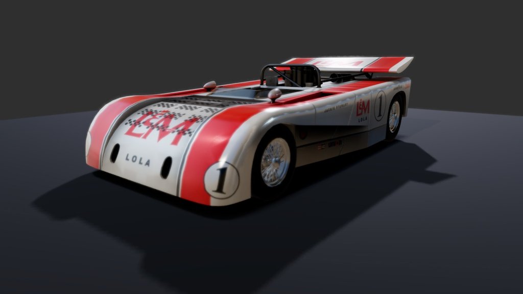 1971 Lola T260 - 3D model by Shaun Collins (@sc3) [386d506] - Sketchfab