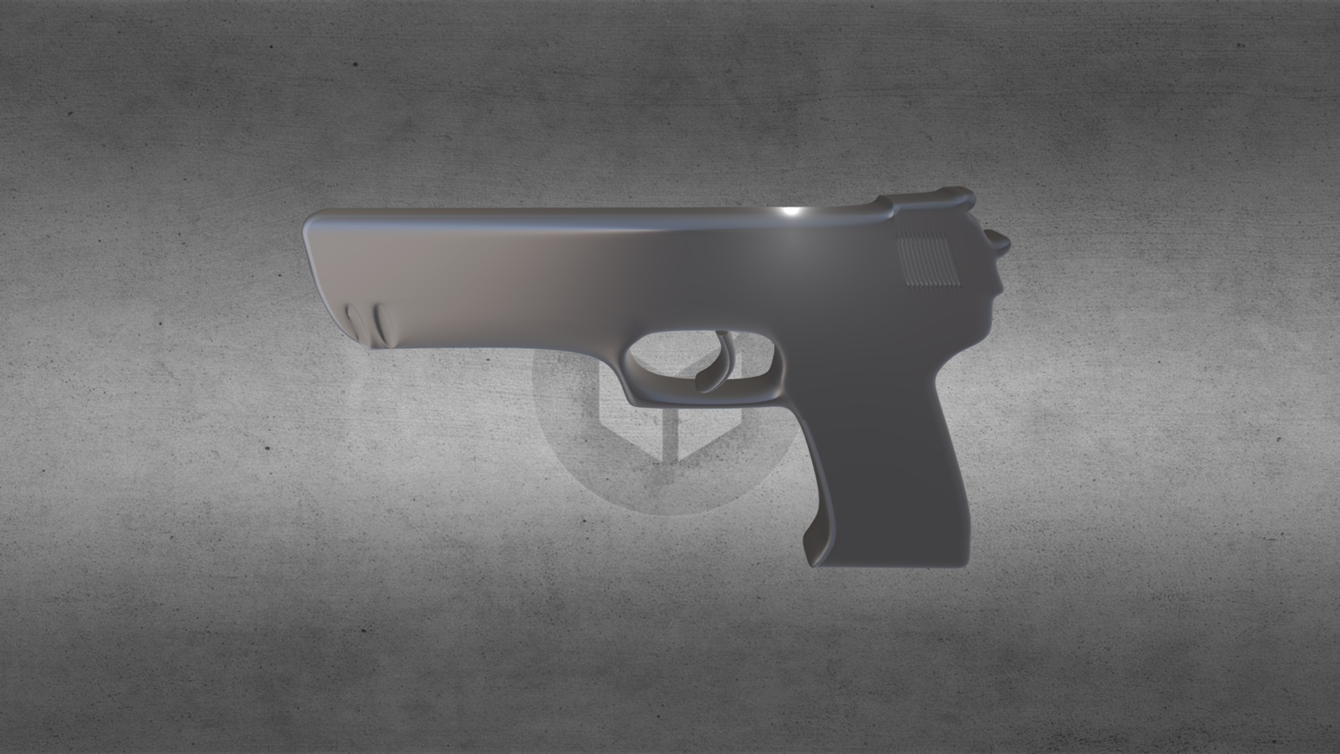 Pistol - Download Free 3D model by archivedprofile [386dcdc] - Sketchfab