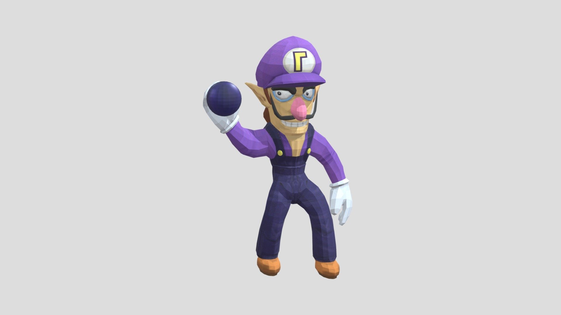 Waluigi bootleg figure (Smashified) - Download Free 3D model by ...