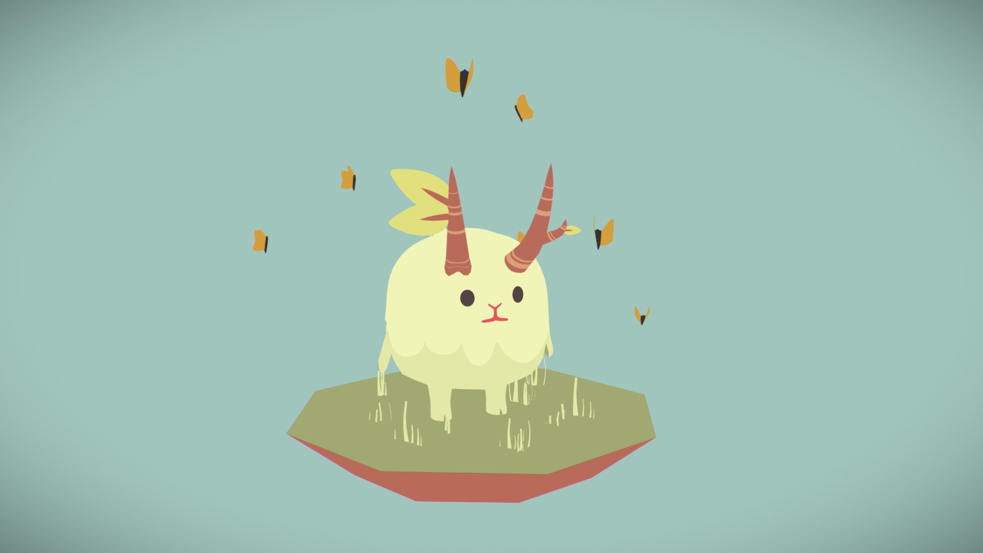 Clomper! (Ooblets Fan Art) - 3D model by UserNikc [386fb56] - Sketchfab