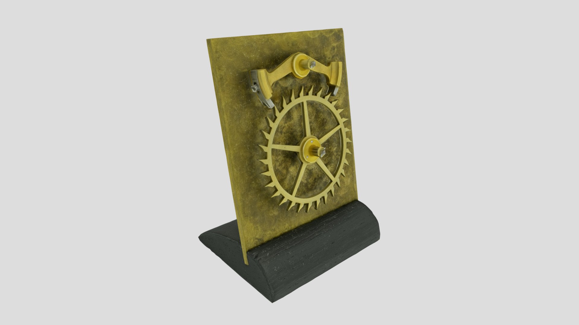 Escapement model - 3D model by The Finnish Museum of Horology and ...