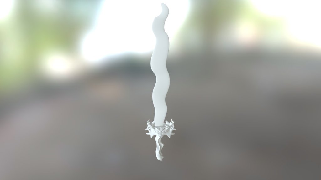 wavy sword - 3D model by Mustafa.Shakarchi [38716ac] - Sketchfab
