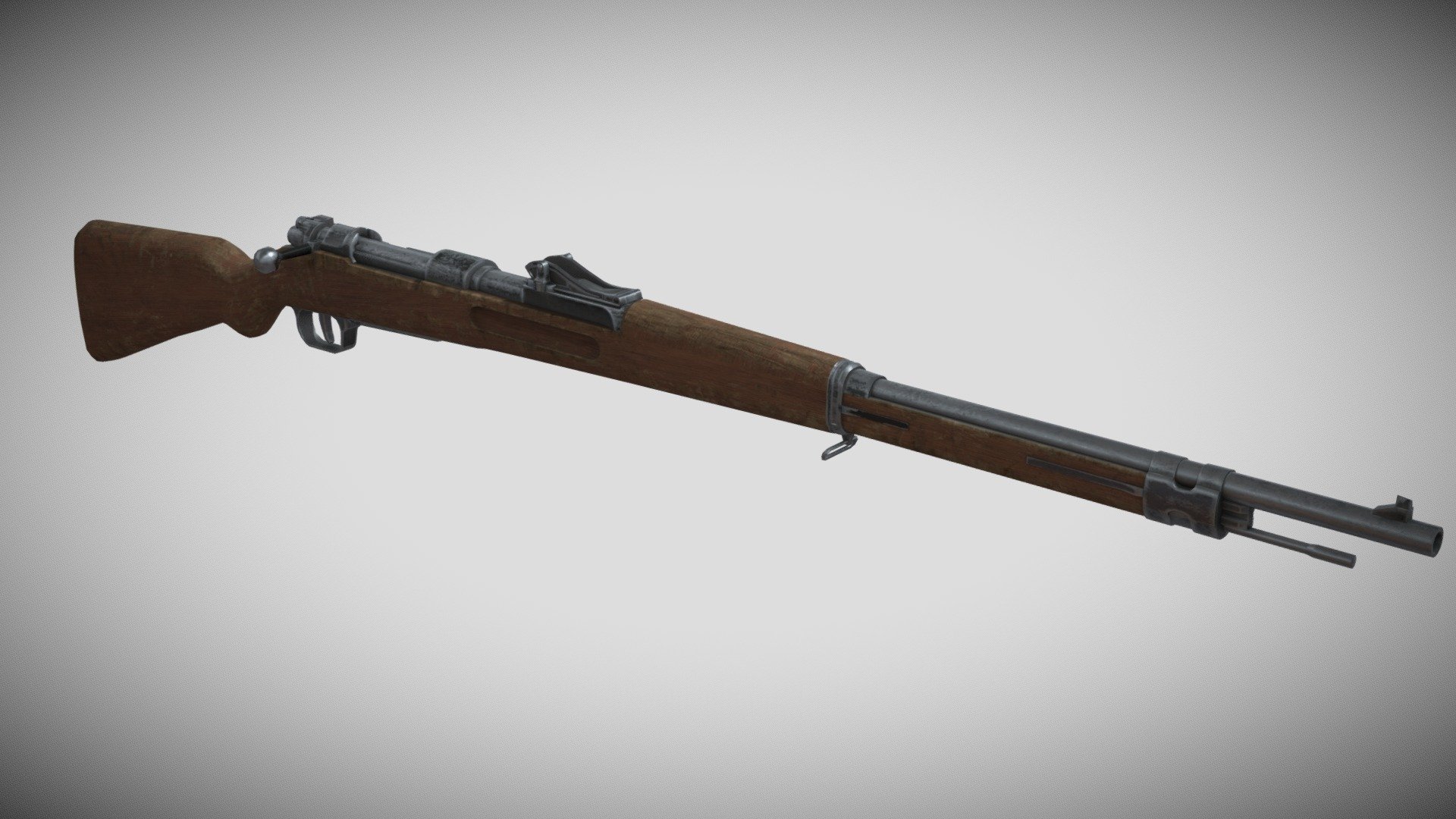 Gewehr 98 (ww1) - Download Free 3D model by Janovich (@janovich3D ...