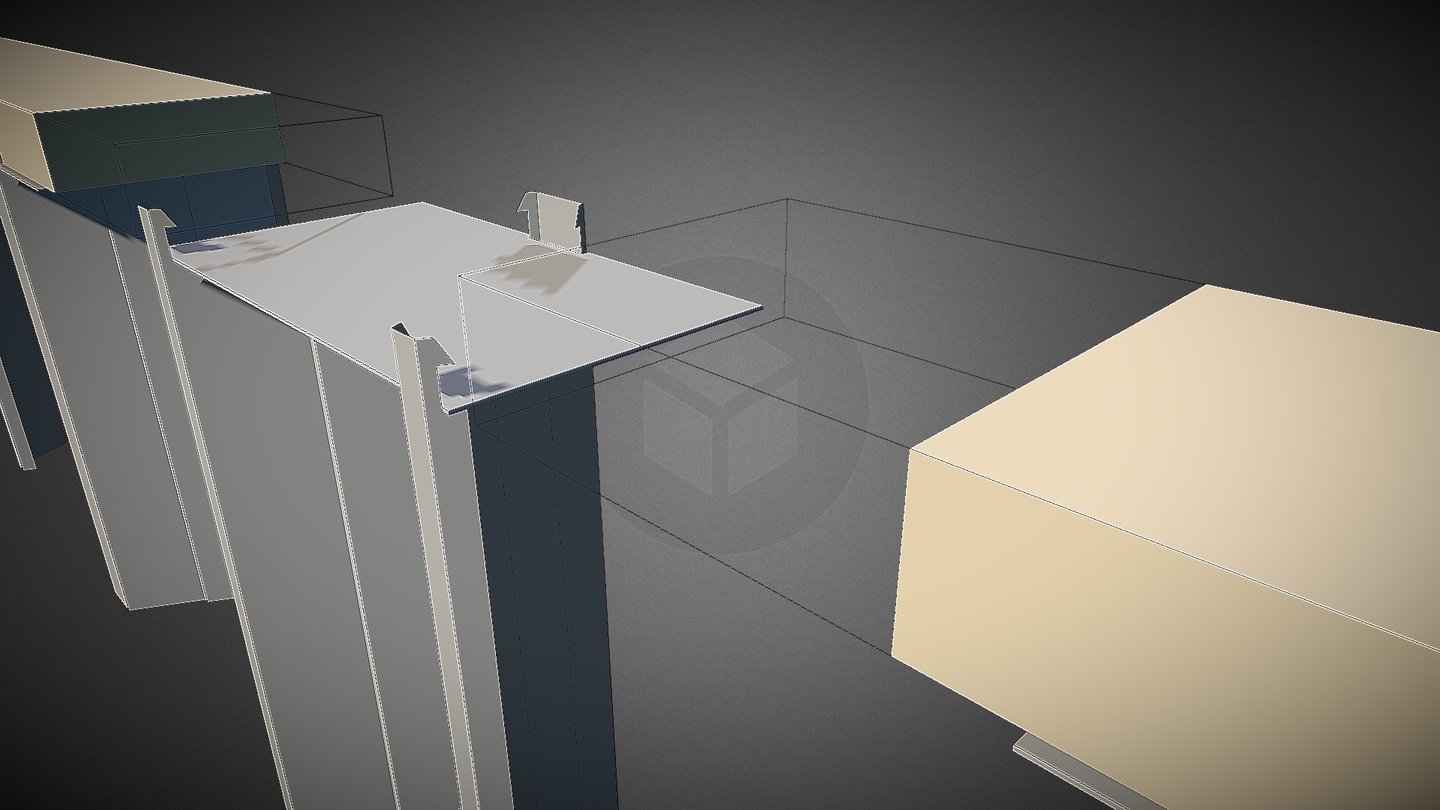 Metal Support - 3D model by naiinc [3872c5e] - Sketchfab