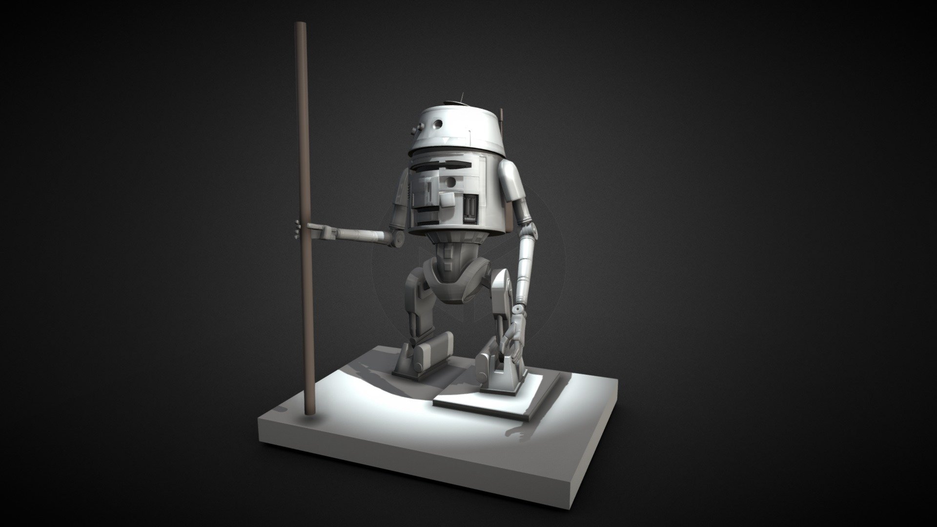 Basic Droid Base - Buy Royalty Free 3D model by JCulley3D (@jamesculley ...