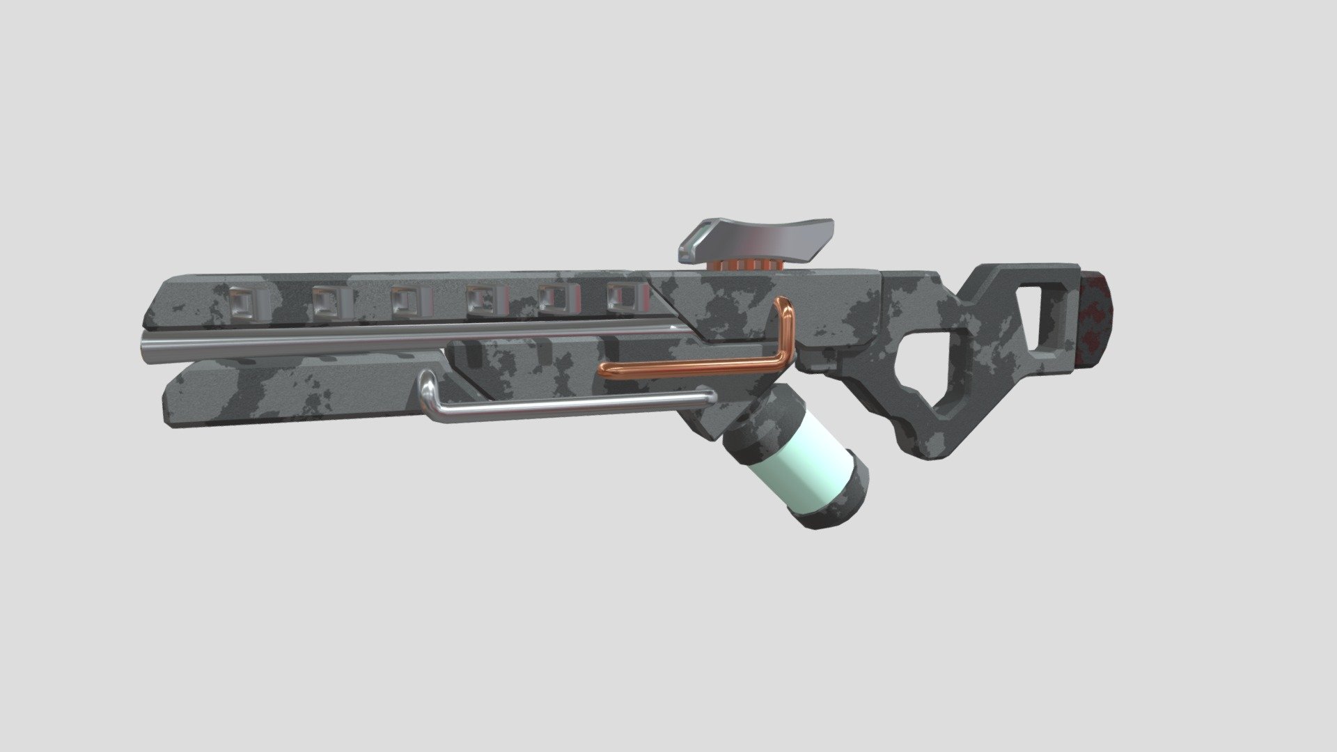 Low Poly Heavy Rifle - 3D model by Pedro_Braiti [3874b6e] - Sketchfab