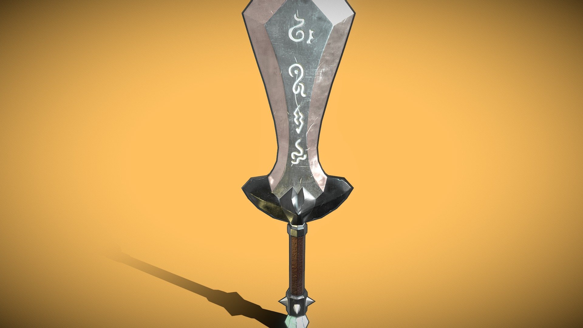 Elemental Sword for Video Games - Buy Royalty Free 3D model by Victor ...