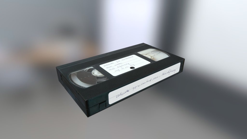 Simple VHS Tape - 3D model by marijnwillemse [387715c] - Sketchfab