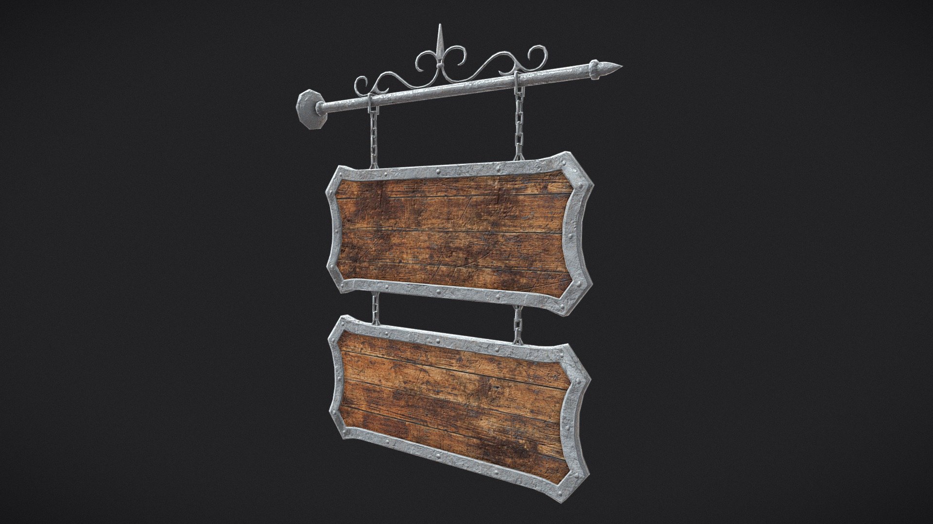 Medieval Tavern Sign - Buy Royalty Free 3D model by ...