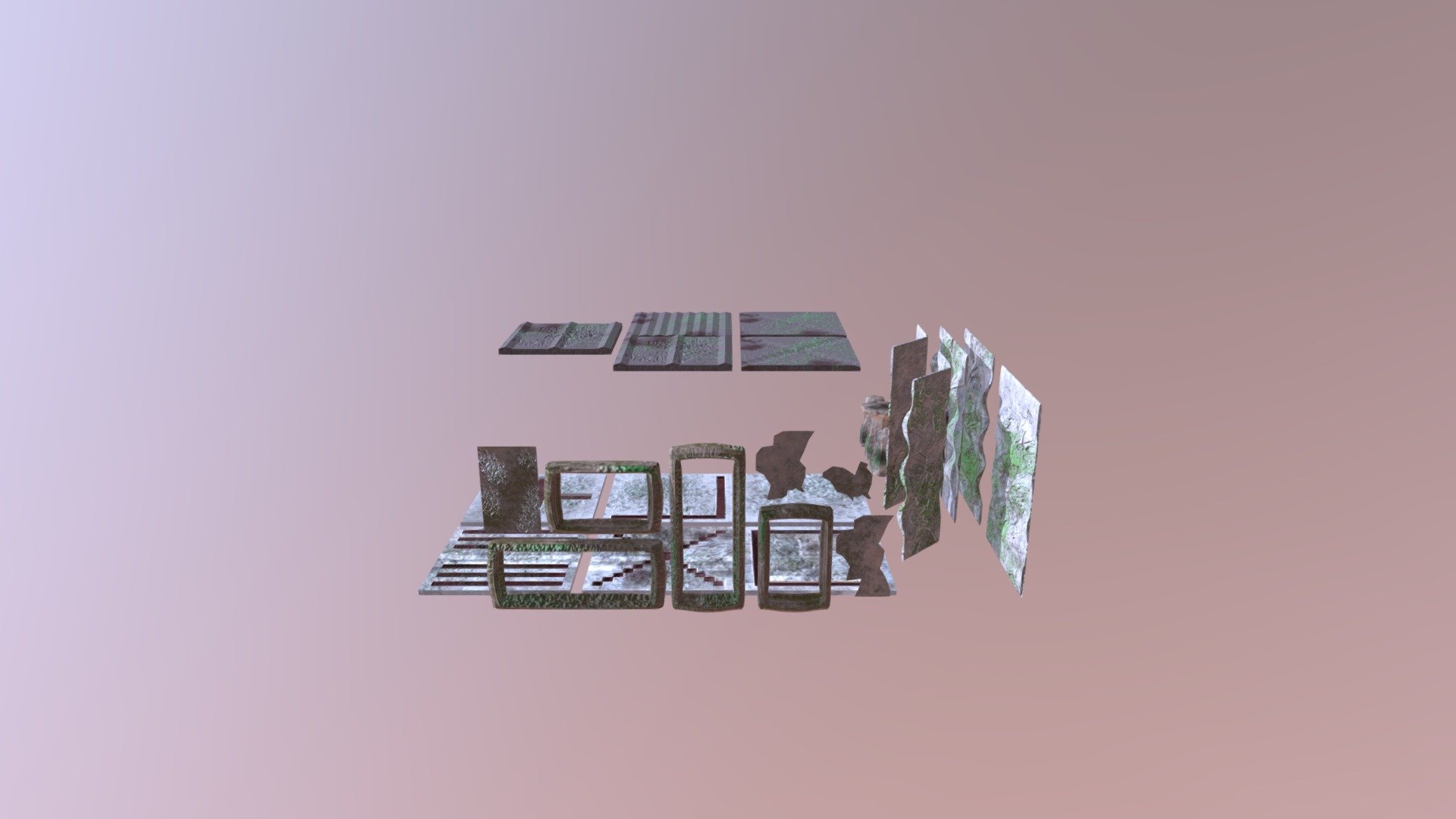 Modular Props - Abandoned Museum - 3D model by Malcolm_Morin [3878c0b ...